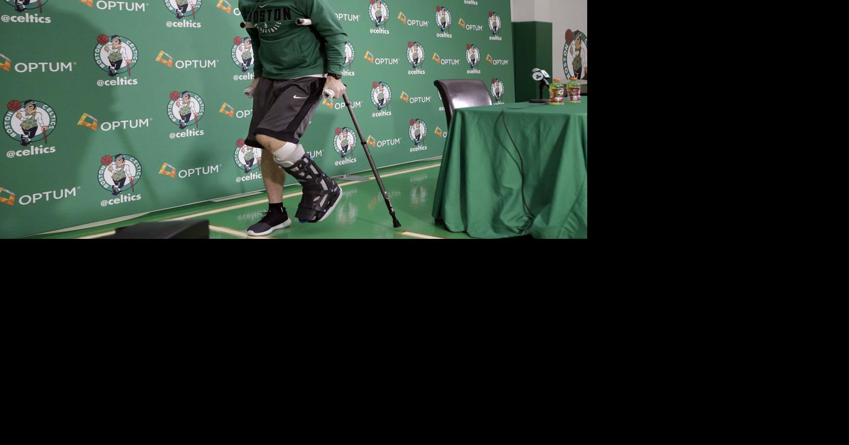 Celtics' Hayward working way back from gruesome leg injury | Celtics ...