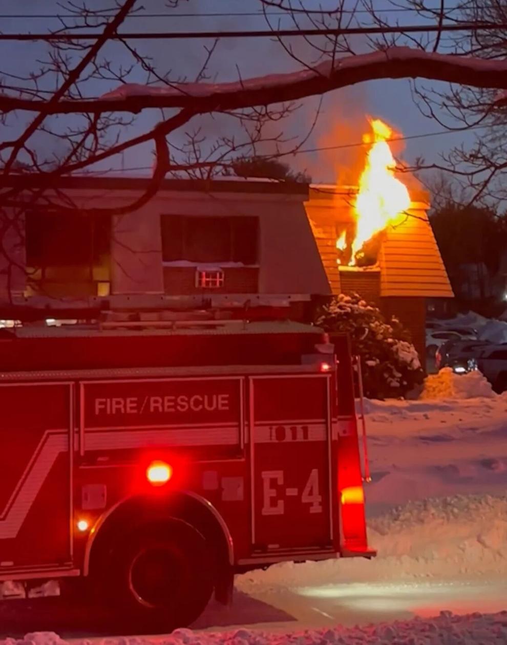 Burlington Fire Dept. responds to 2-alarm fire at Hallmark Gardens ...