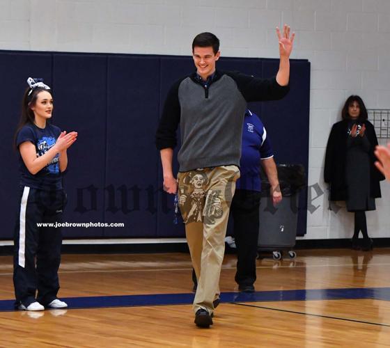 Connor Bennett honored for reaching 1,000 points: First-class ...