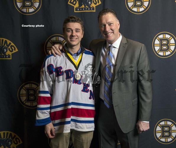 A long list of TMHS Athletes, as well as AD Drouin, receive awards ...