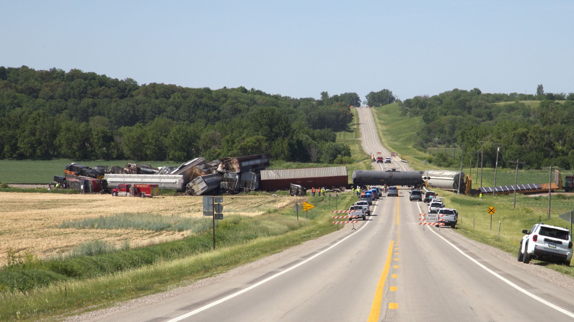 Truck, train collision on Highway 21 near Victor kills 1 | News ...