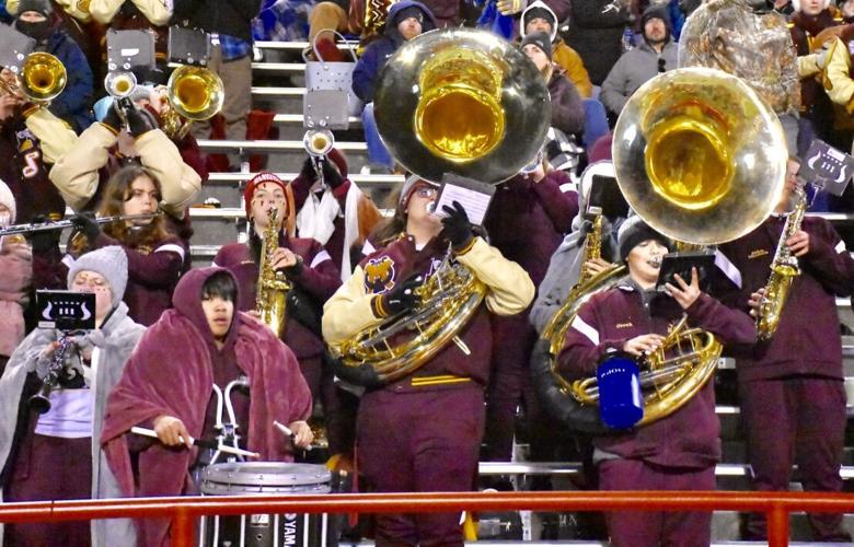 Mount Carmel braved the cold to cheer on their Aces | Sports ...