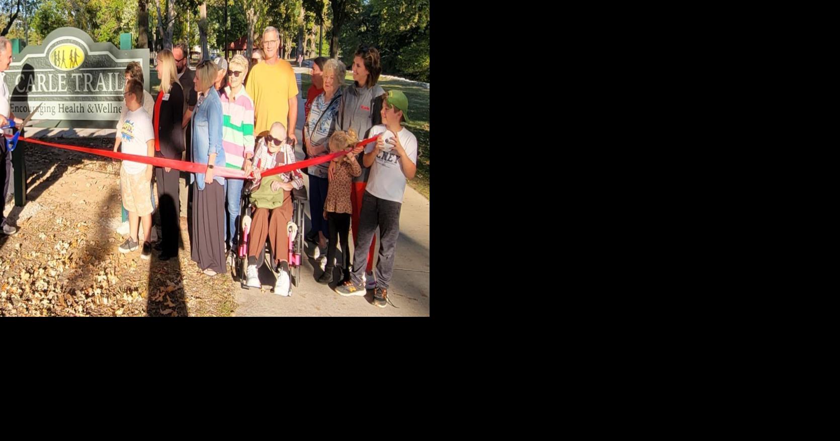 New Walking Trail ribbon cutting at Olney City Park | Community ...