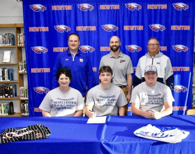 Carder Reich shows his pitching talent on his signing day with OCC ...