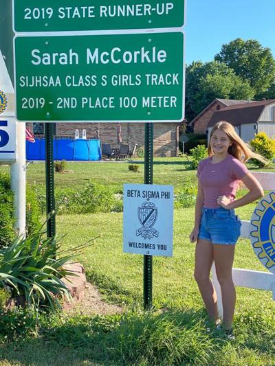 Lady Rocket McCorkle recognized with sign on North Route 1 | Sports ...