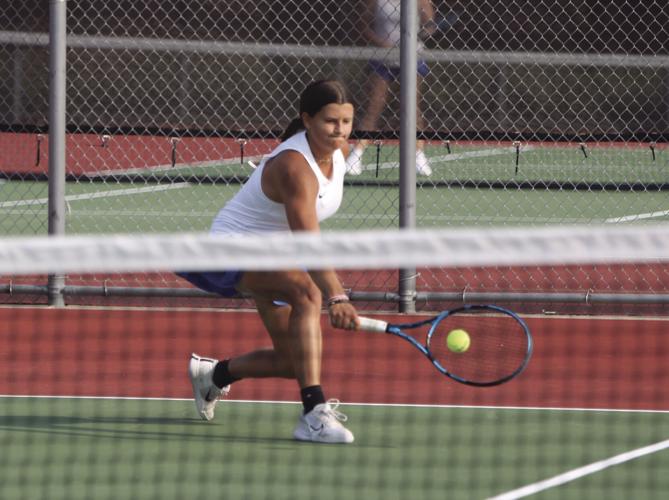 Knights tennis sweeps triangular match in Monticello | Sports ...