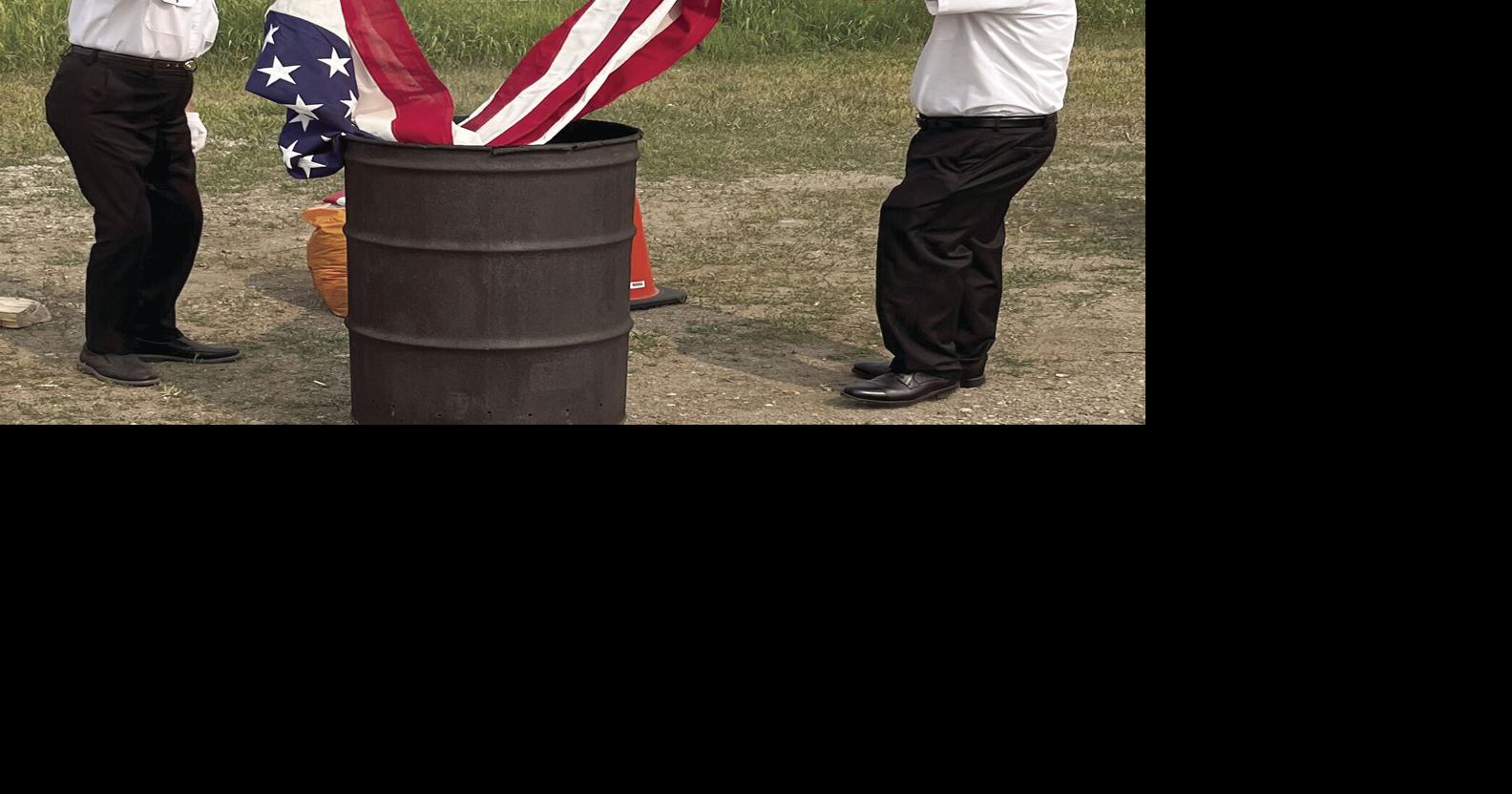 Flag Day disposal ceremony | Free | hometownsource.com
