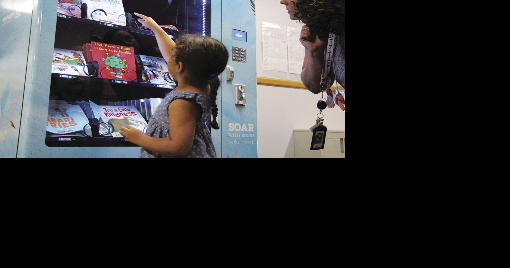 Read all about it: Harley Hopkins has a new book vending machine ...