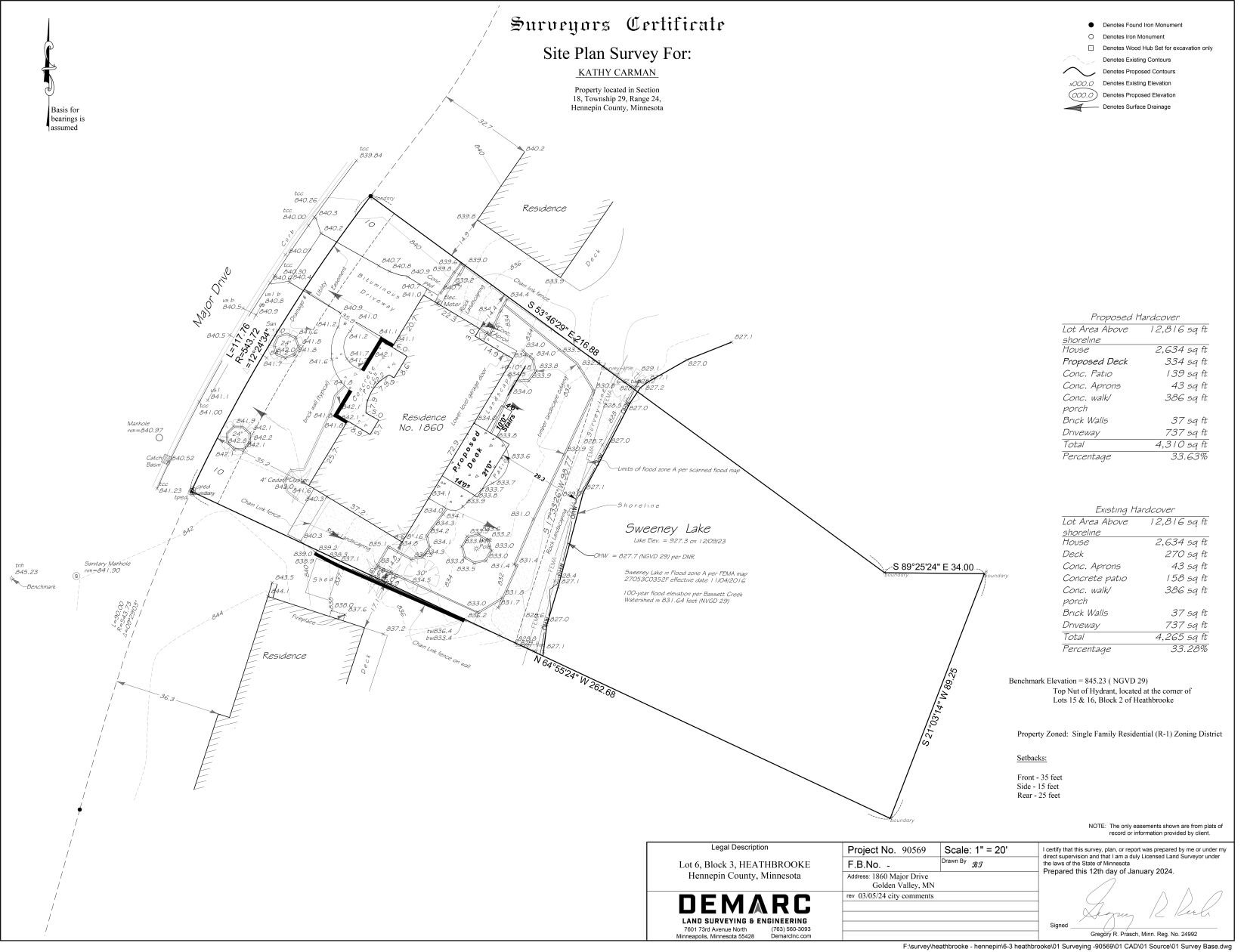 Couple hopes to build deck close to the Sweeney Lake | Government ...