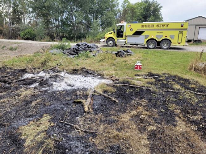Rush City Fire Department responds to brush fire | Local News ...