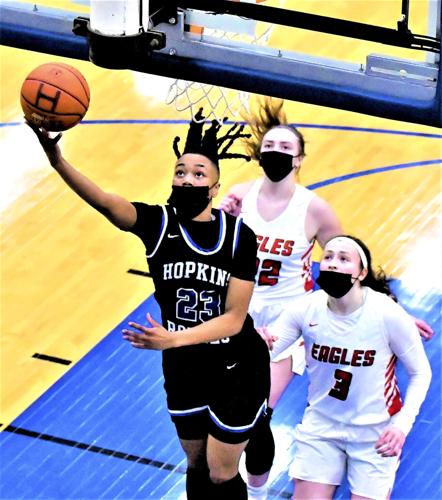 Hopkins girls basketball: Royals overpower Eagles | Free ...