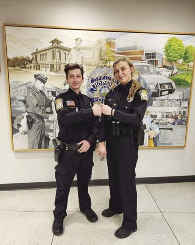 Two new officers sworn in for the Hopkins Police | Hopkins ...