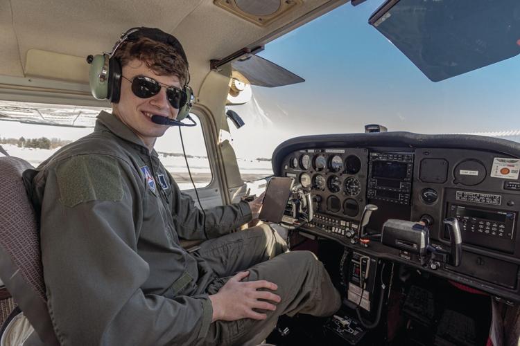 Maple Grove junior Thomas Botkin earns pilot wings | Local News | hometownsource.com