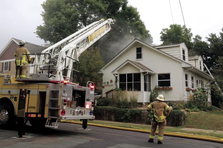Firefighters battle Stillwater house fire Monday | Stillwater Gazette ...