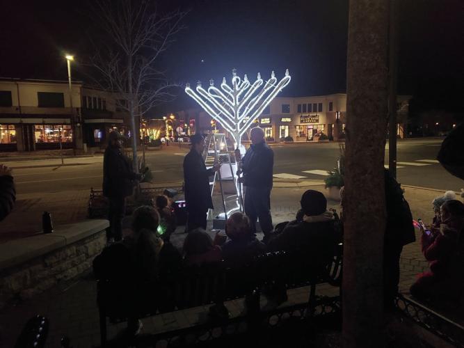 Hanukkah celebrated on Main Street in Maple Grove | Local News ...