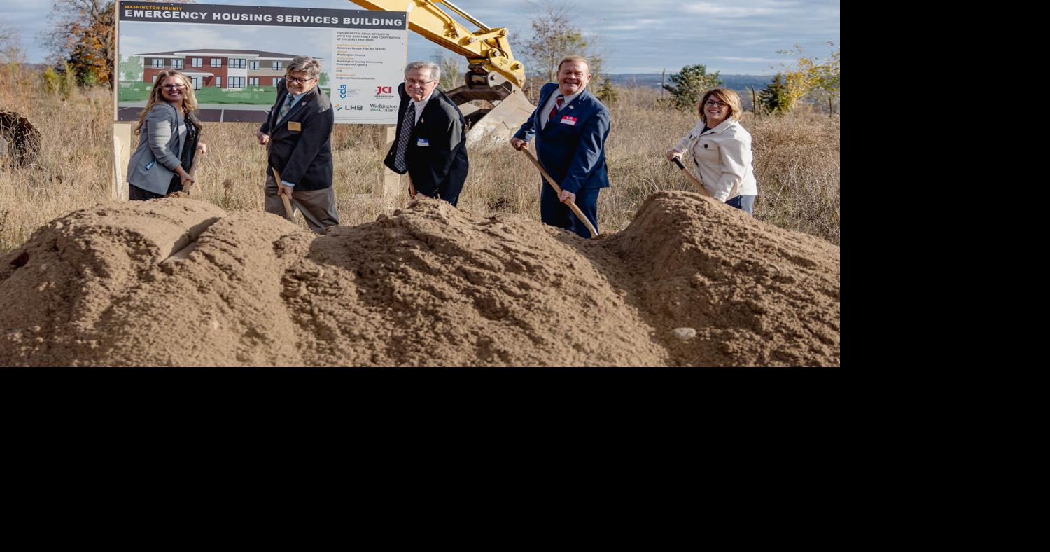 County officials break ground on Emergency Housing Services Building ...