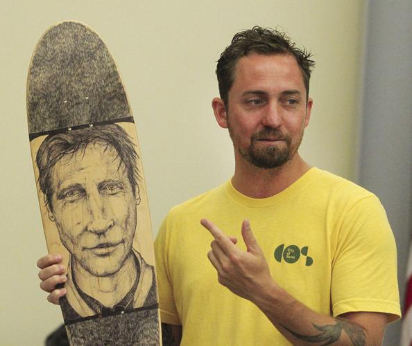 Mainstreams: Young artists turn skateboards into works of art | Local ...