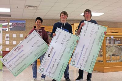 Big scholarship checks generate big smiles | Education | hometownsource.com