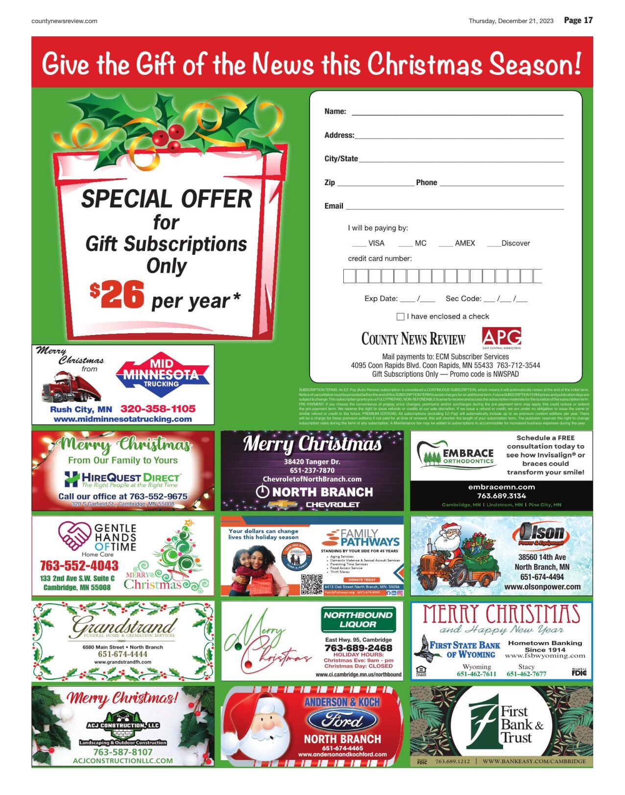 A gift that keeps on giving ... all year long! | Local News ...