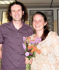 Laura Binger - Iain Frame | Announcements | hometownsource.com