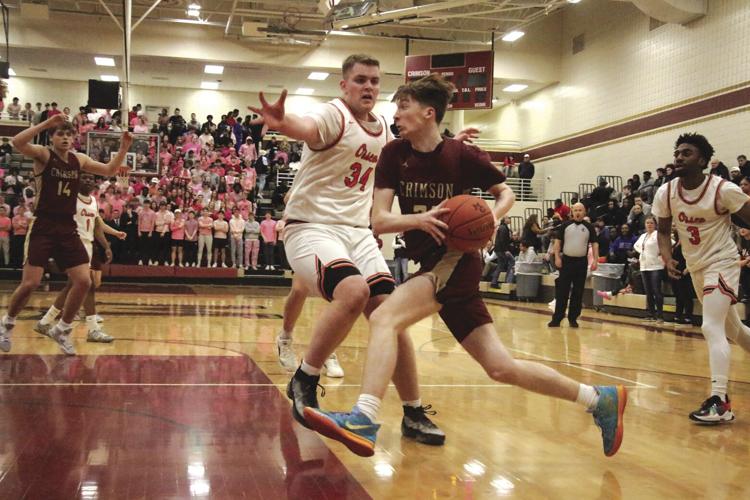 Crimson boys basketball end season with semifinal defeat by Orioles ...