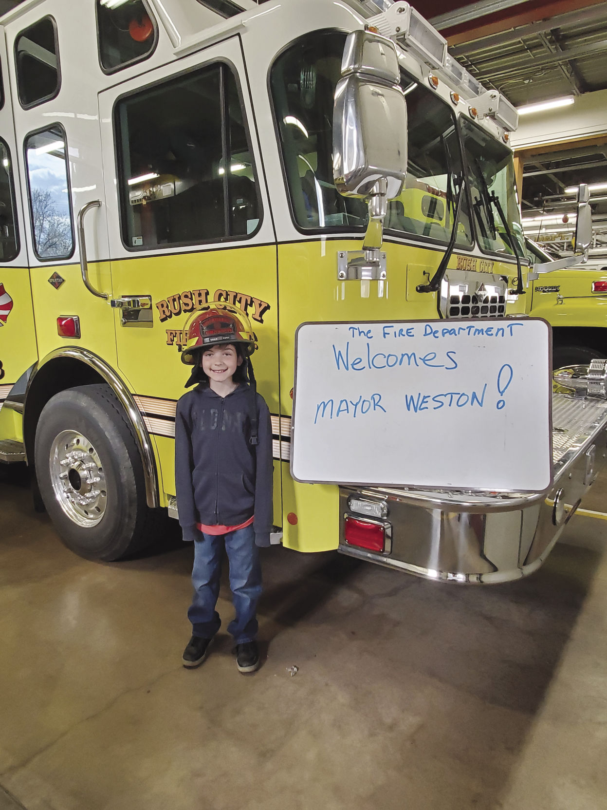 Rush City third grader serves as mayor for the day | Free ...