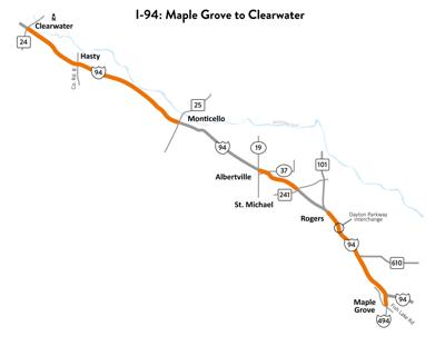 MnDOT commits to keeping 2 lanes open during I-94 project | News ...