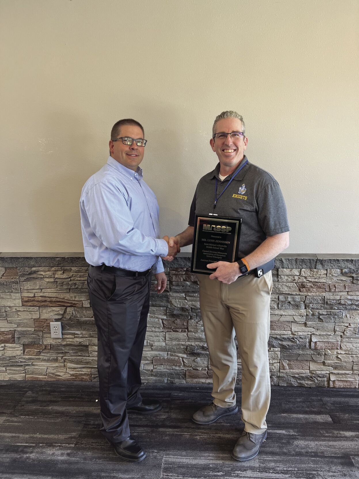 STMA Middle School West assistant principal receives award | Local News ...
