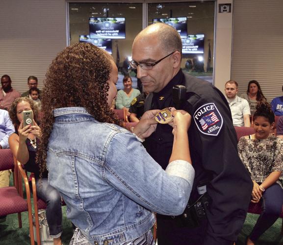 PHOTOS: Deputy Police Chief Brian Hubbard takes oath | | hometownsource.com