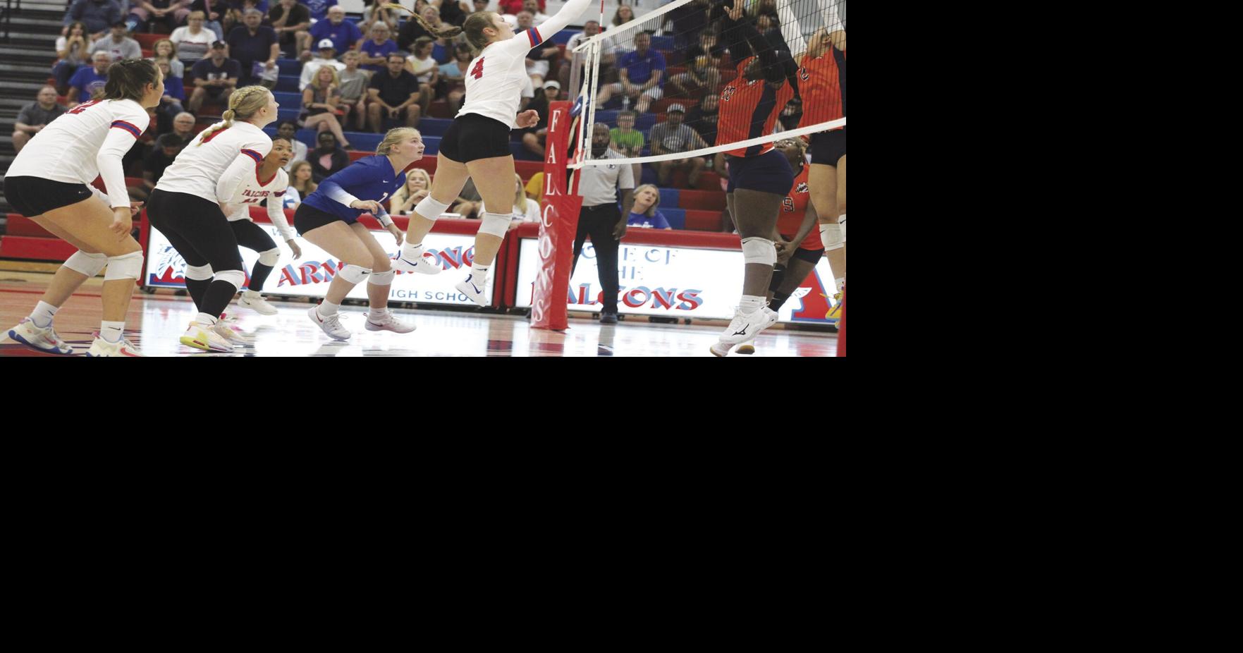 Falcons volleyball earns dominant win in battle with Cooper | Sports ...