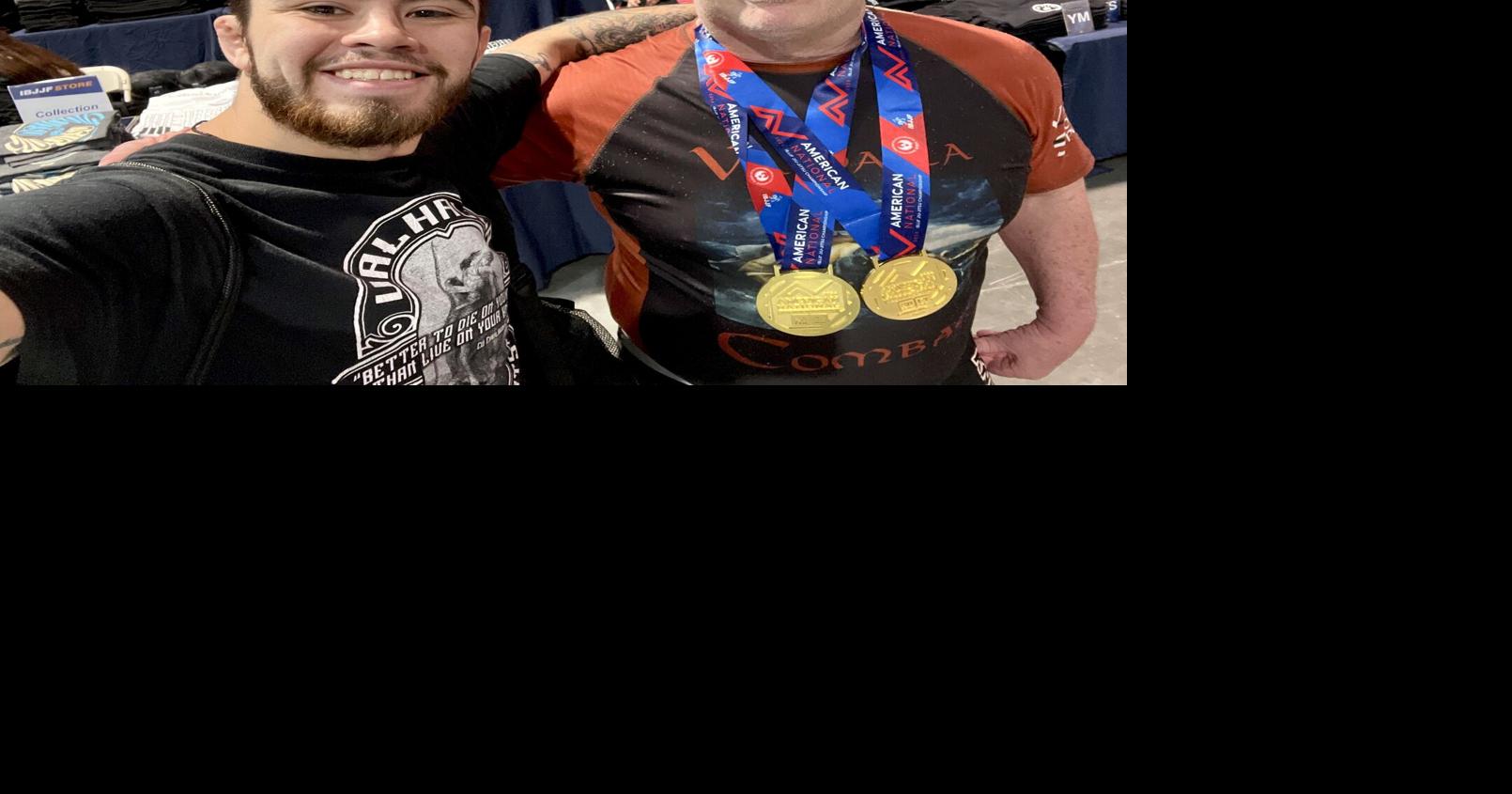 Former Elks wrestler James Clark wins two gold medals at national ...