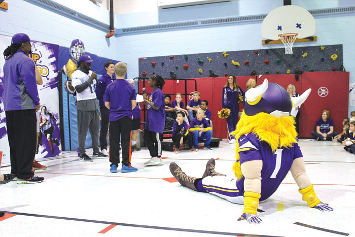 Vikings drop in to Golden Valley’s School of Engineering and Arts ...