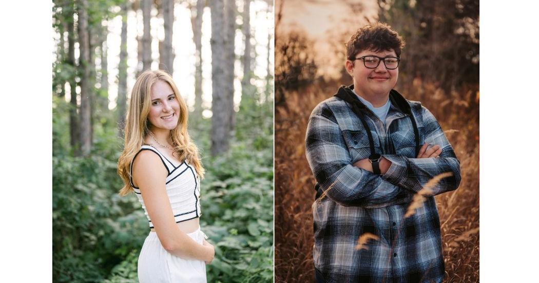 Elise Ballou and Joseph Breitbach honored as top students | Community ...