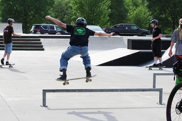 Local skateboarders learn from pros at Milaca demo | Free ...