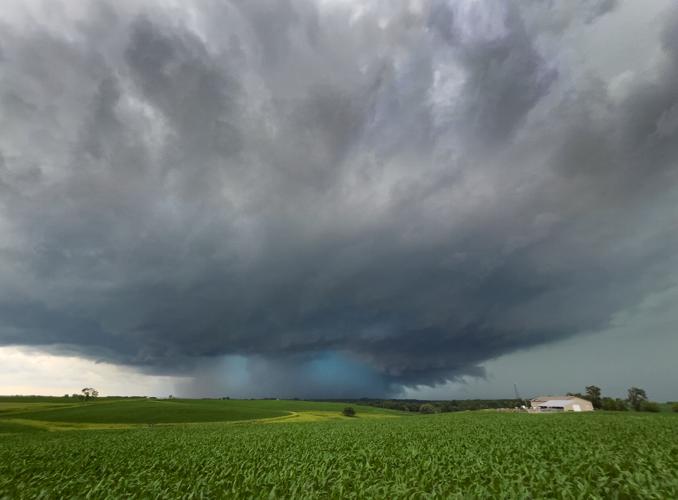 Supercell storm, tornado forms over Houston County Wednesday, June 25 ...