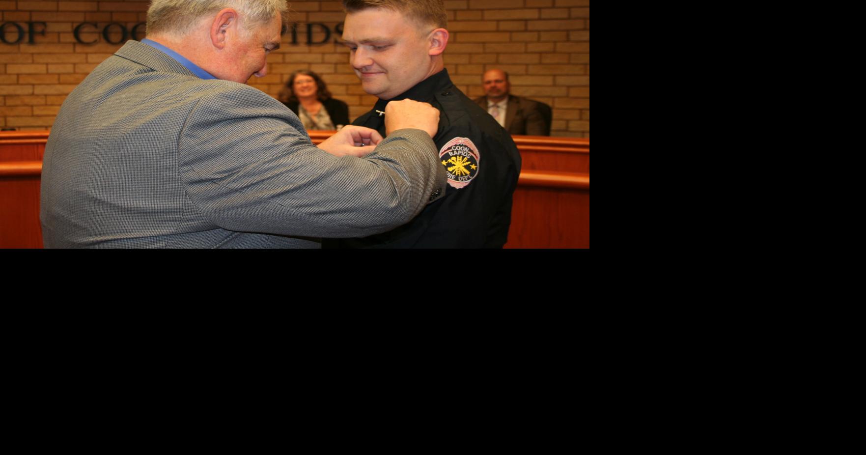 New firefighter receives oath of office in Coon Rapids | ABC Newspapers ...