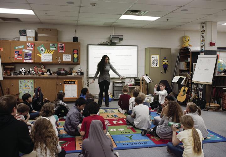 Piecing together a song at Park Spanish Immersion School in St. Louis ...