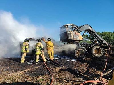 Little Falls firefighters called out to battle heavy equipment fire ...