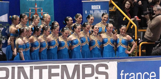 Elk River figure skating trio skates with synchro team at French Cup ...