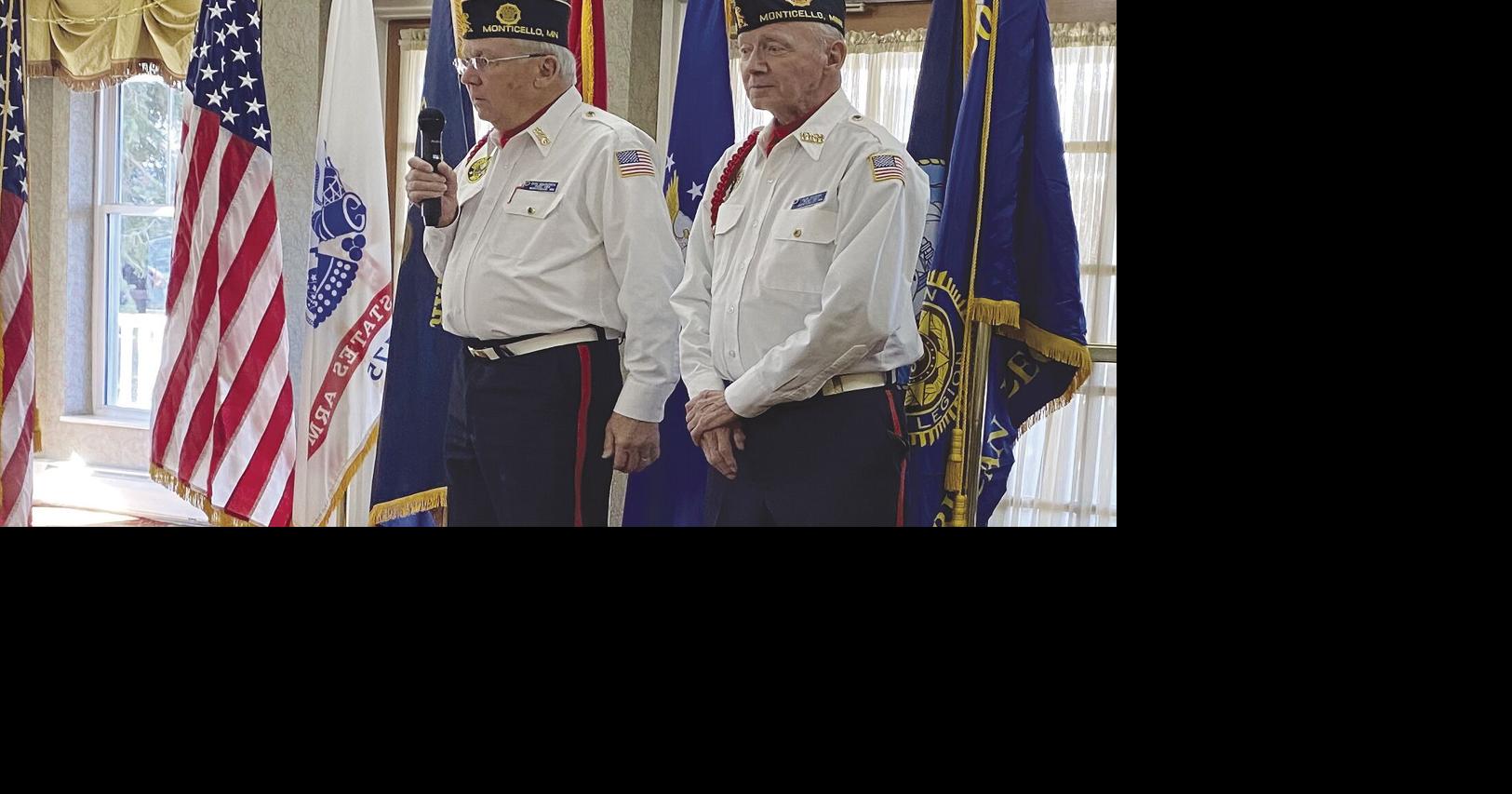 Legion Honor Guard visits senior veterans | Monticello Times ...