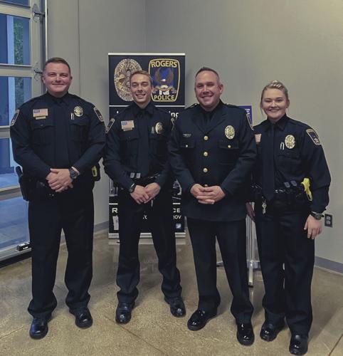 3 new cops sworn in at Rogers Council meeting, 2 officers promoted ...