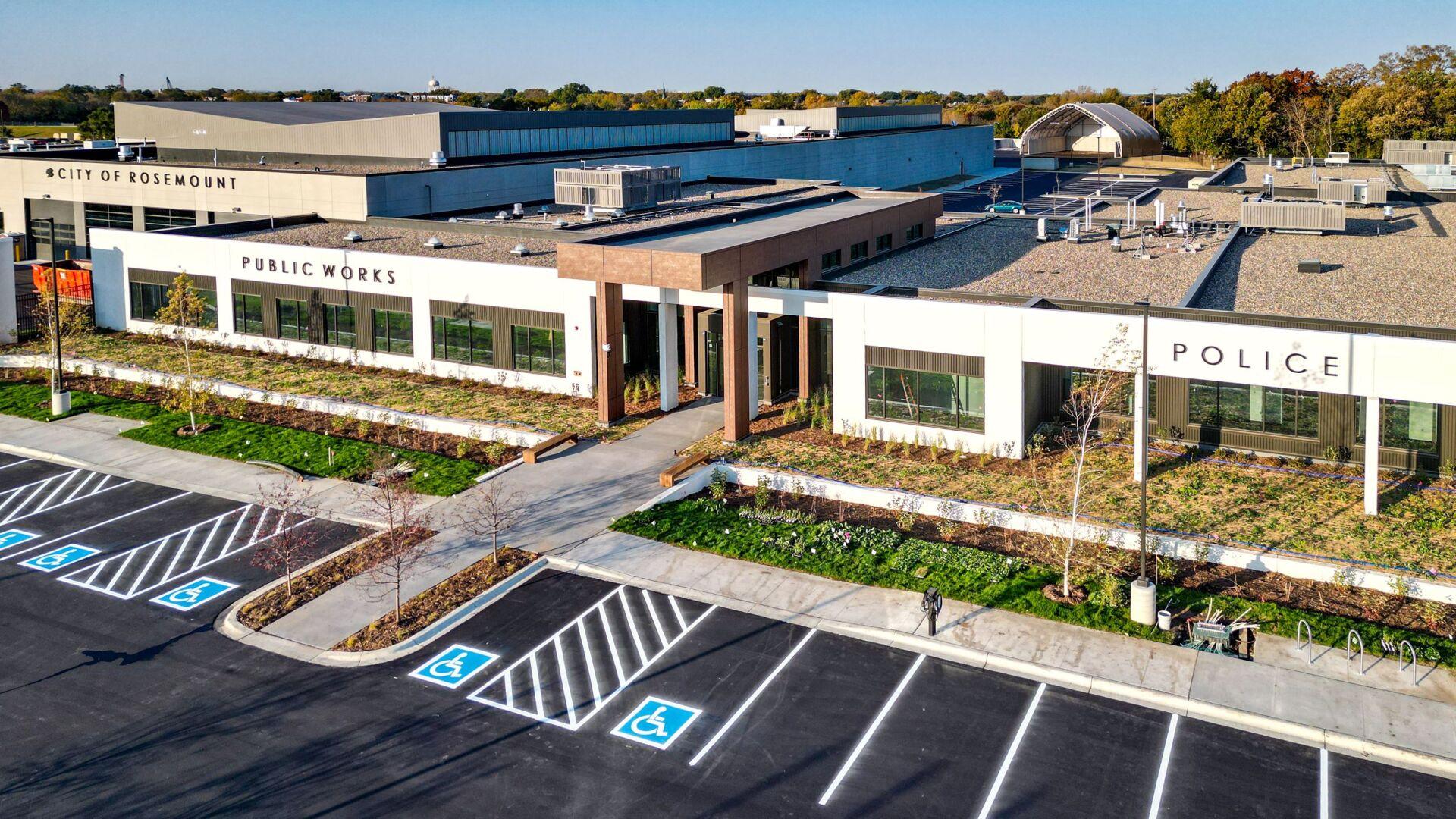 Rosemount's joint Public Works and Police Department campus is ...