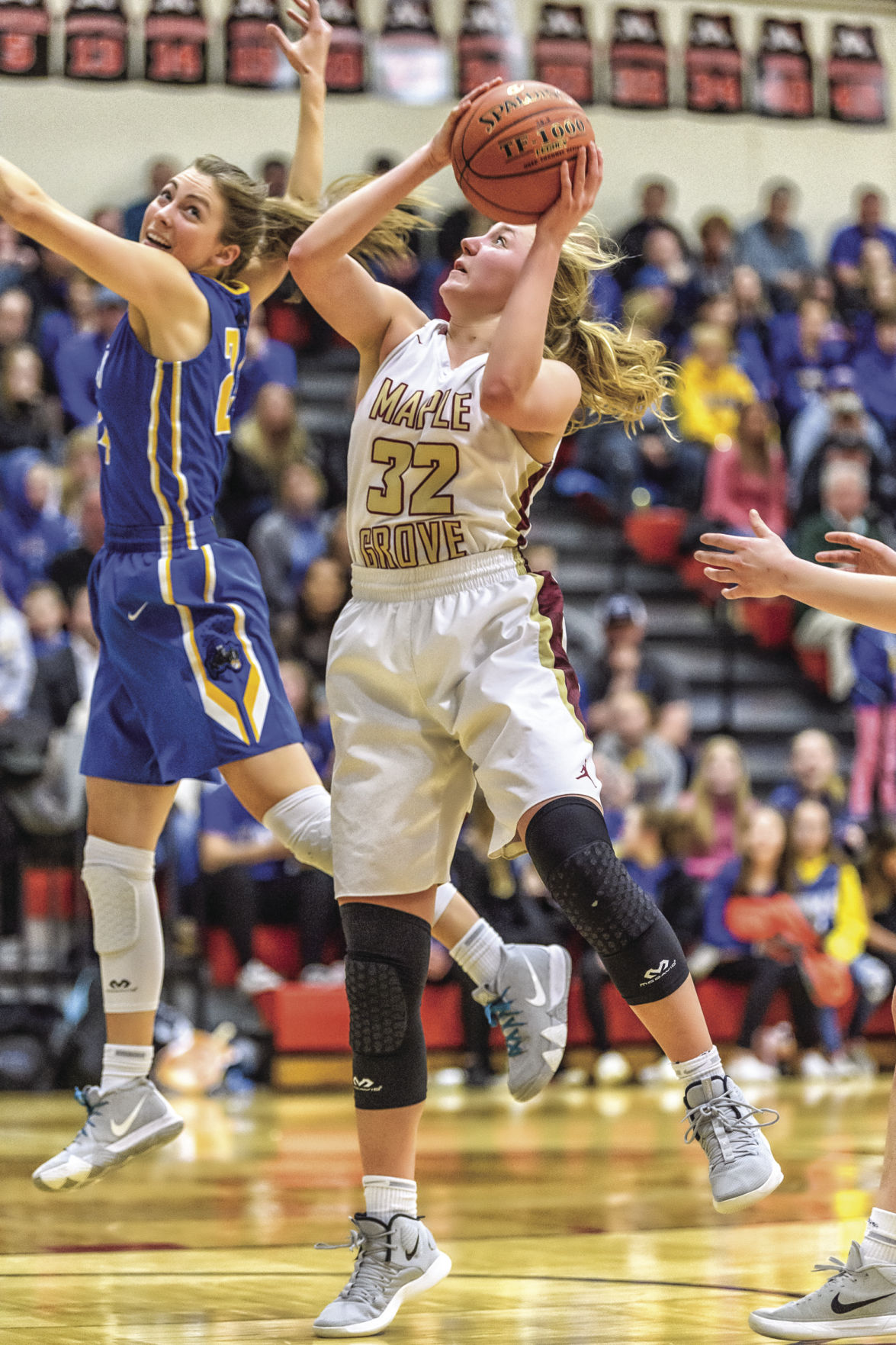 Maple Grove girls defeat STMA to repeat as Section 8 basketball champs ...