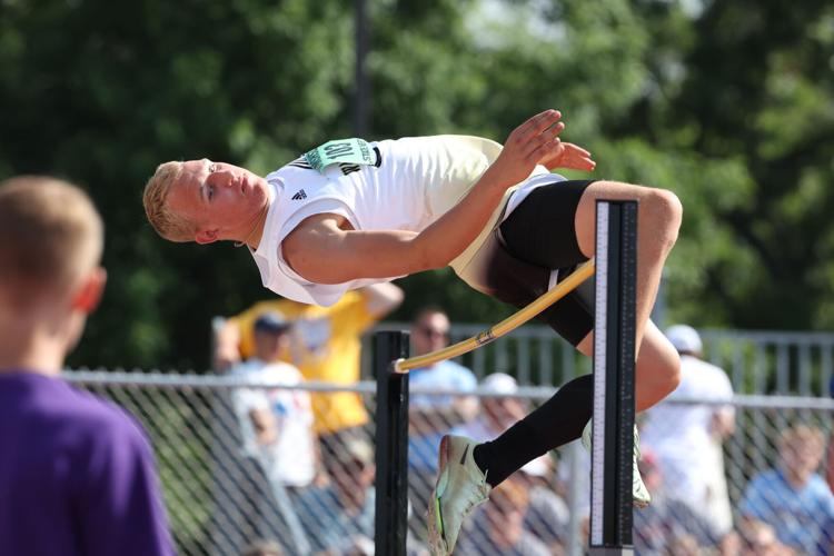 Grinde earns high jump title, as Caledonia boys compete at state ...