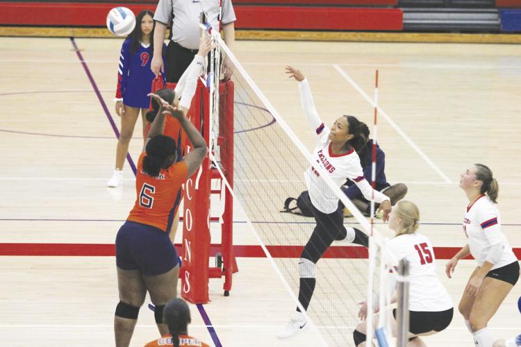 Falcons volleyball earns dominant win in battle with Cooper | Sports ...