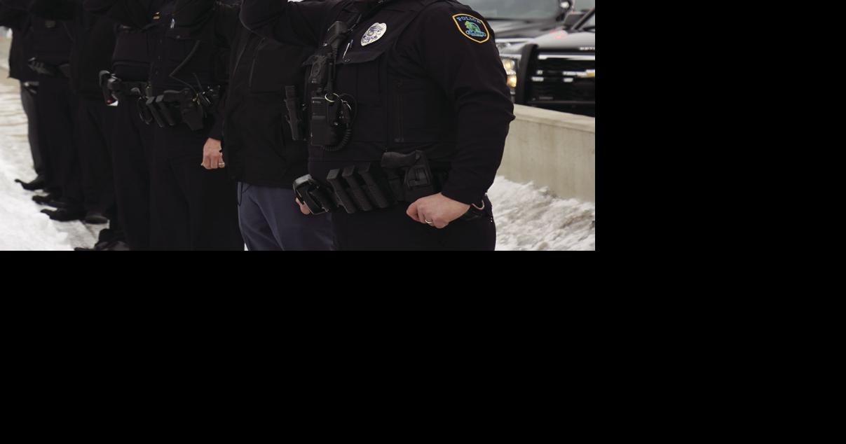 Blaine Police Department pays respect to fallen Pine County officer ...