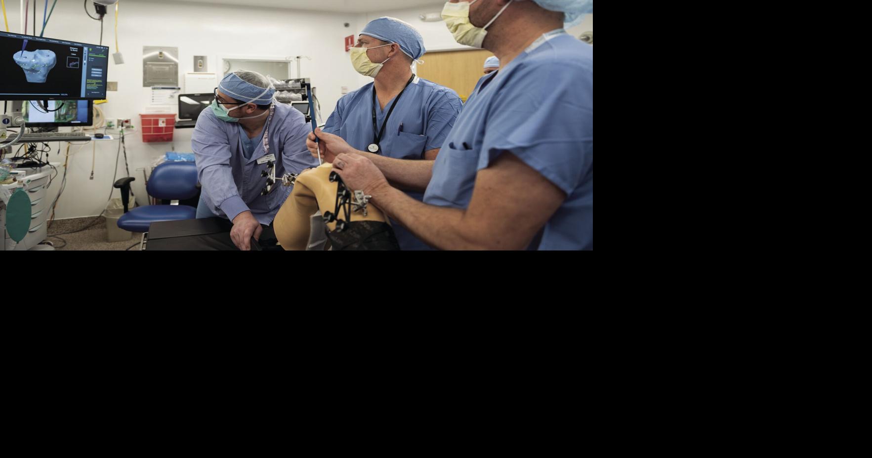 Cambridge Medical Center introduces Stryker joint replacement robot to ...