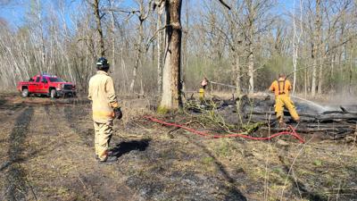 Grass fire consumes 40 acres in Belle Prairie | Community ...