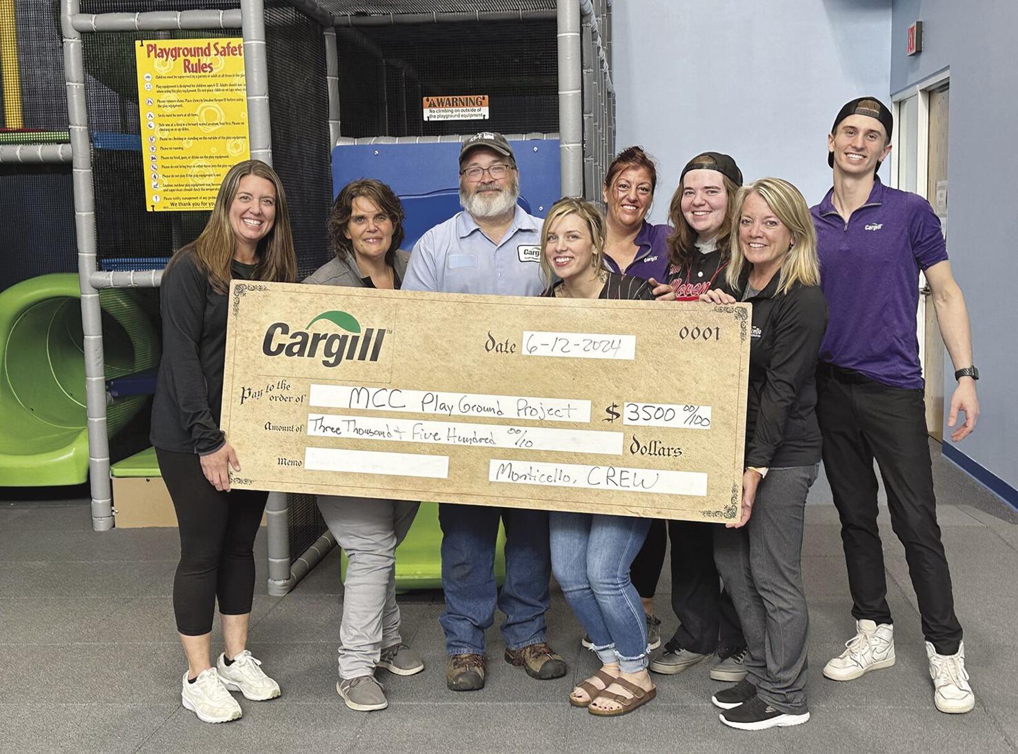 Cargill donates to Romp ‘n Stomp upgrade | Monticello Times ...