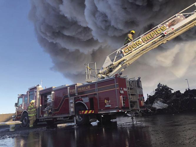 Anoka County fire departments provide aid at Becker fire | Public ...